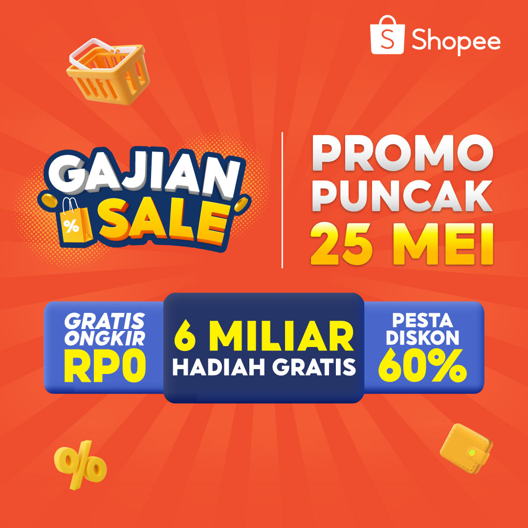 Promo Gajian Sale Shopee | 20-25 Mei 2024
