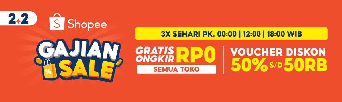 Promo Gajian Sale Shopee | 20-25 Januari 2024