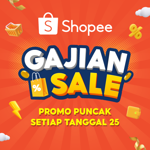 Shopee Gajian Sale | Promo Puncak Setiap Tanggal 25!