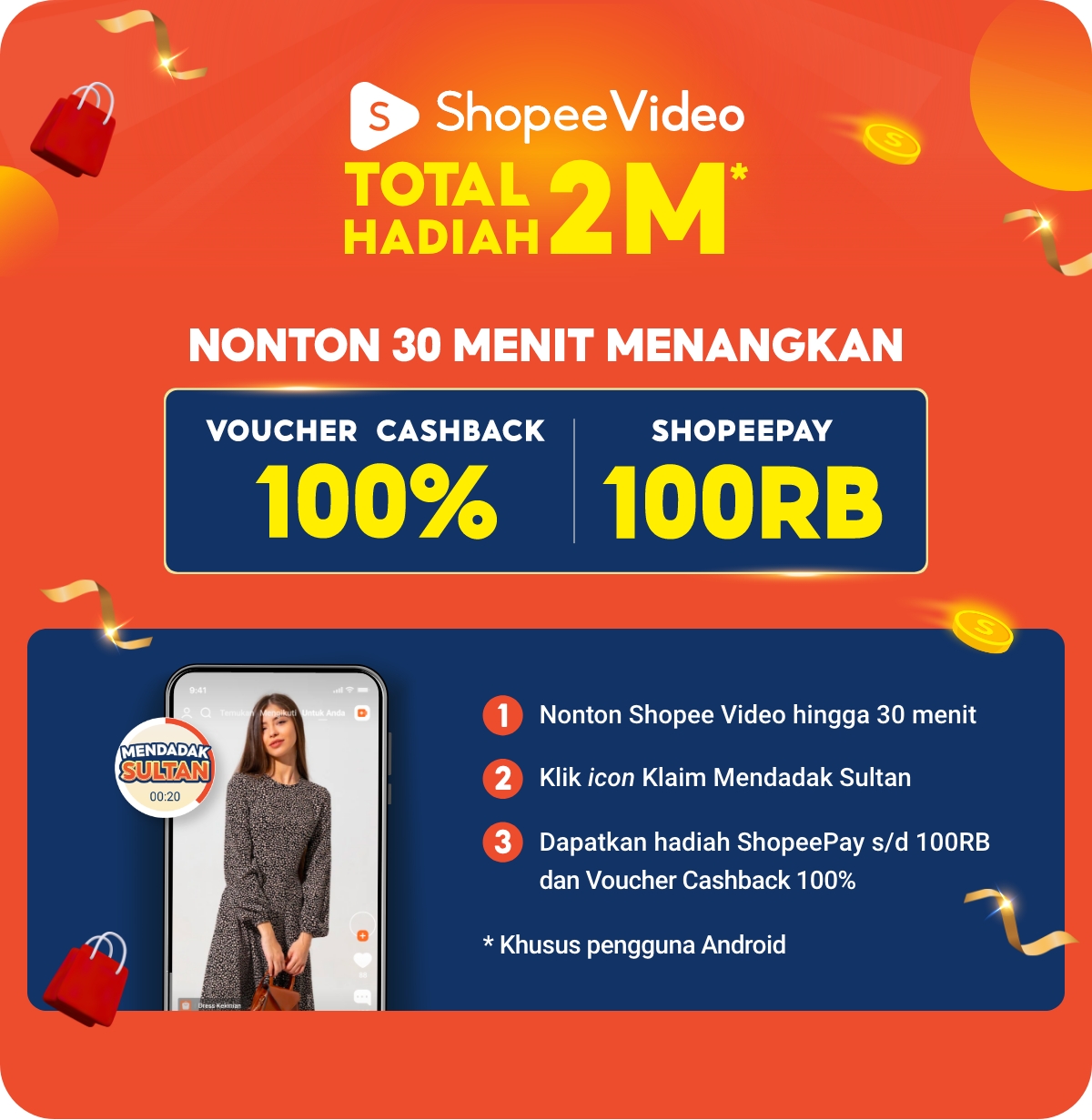 Promo 5.5 | Shopee 5.5 Bagi-Bagi Cuan: Promo Puncak