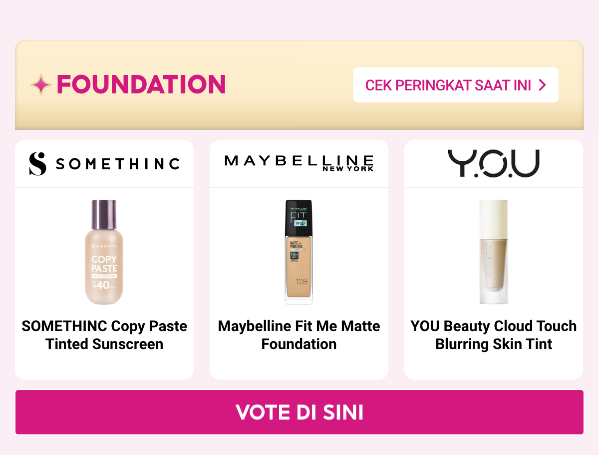 Shopee Beauty Awards - 1-14 Jun