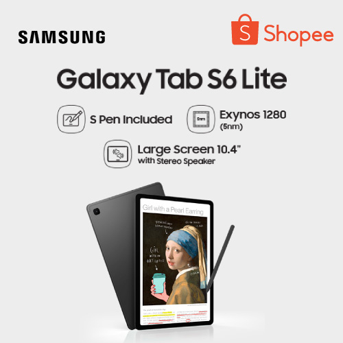 Samsung Galaxy Tab S6 Lite | 25 Apr - 9 Mei