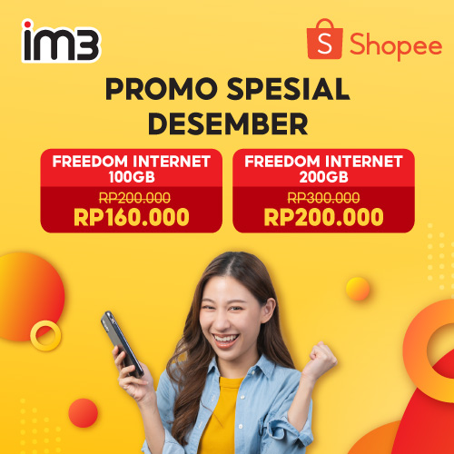 Promo Spesial Desember untuk Paket Freedom Indosat Pilihan