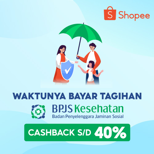 Promo BPJS Kesehatan Cashback s/d 40%