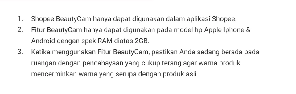 Shopee SkinCam & BeautyCam | 2024