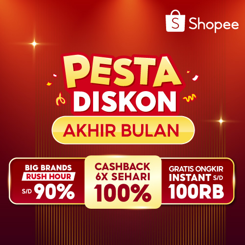 Pesta Diskon Akhir Bulan | 29-31 Jul