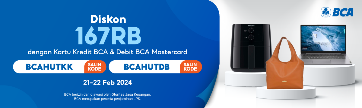 Promo Bank BCA 67th Anniversary