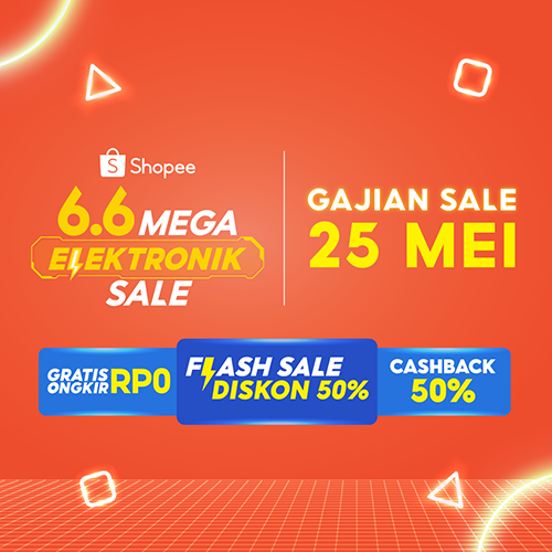 Gajian Sale Shopee Mei 2023 | Gratis Ongkir RP0 & Cashback 50%