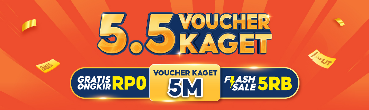 Promo Shopee 5.5 Voucher Kaget | Gratis Ongkir Rp0