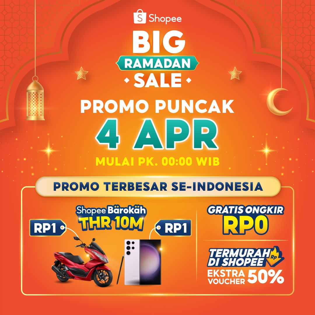 Promo Ramadhan - Shopee Big Ramadan Sale 2024 | Promo Puncak