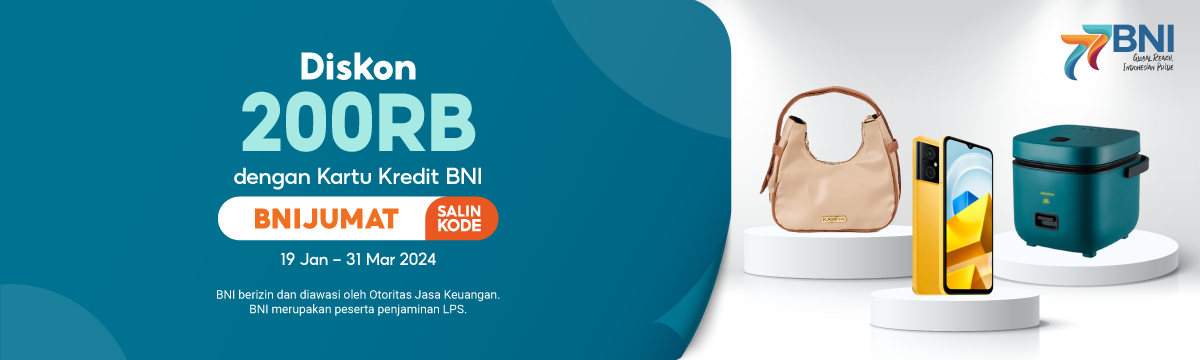 Promo Bank BNI Jumat