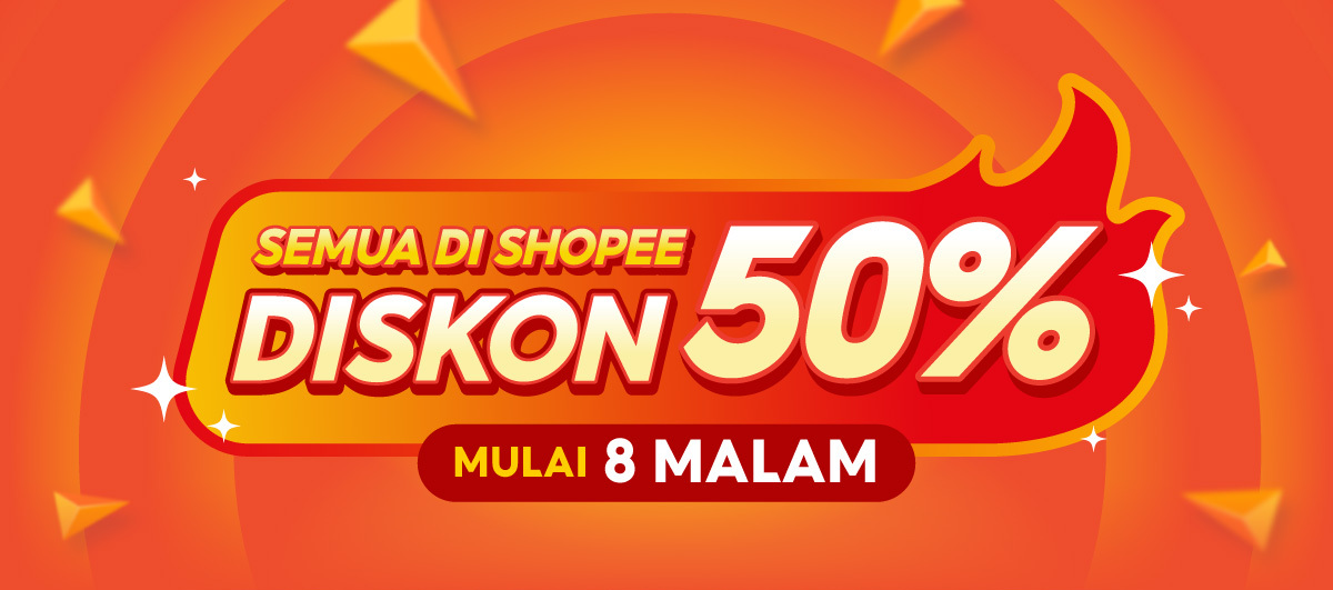 Belanja di Shopee Live | Semua Diskon 50%