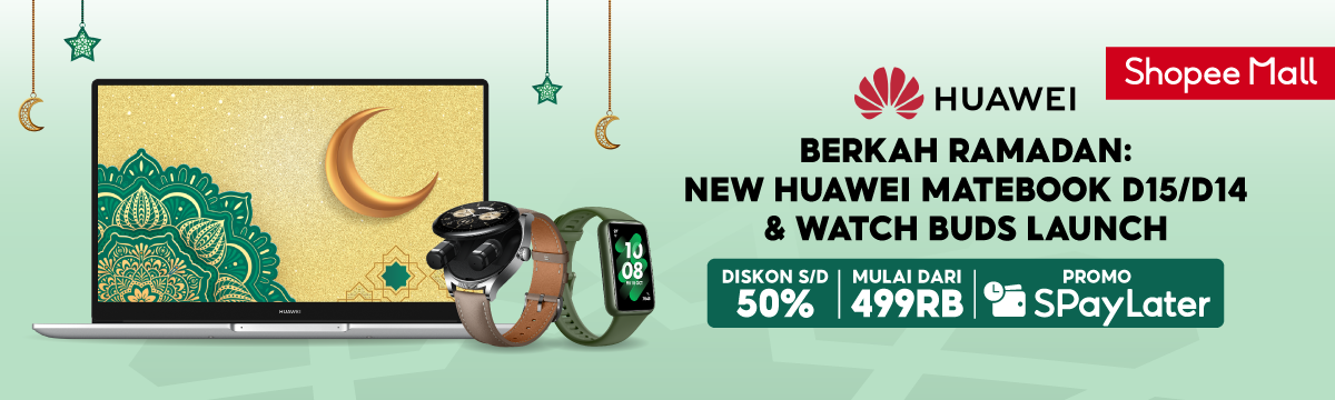 Huawei Watch Buds & Matebook D15/D14 - Launch | 3-16 Apr