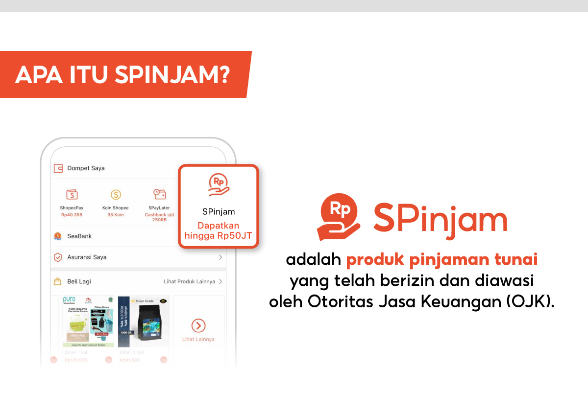 Pinjaman Online Resmi, Cicilan S/D 12 Bulan | SPinjam