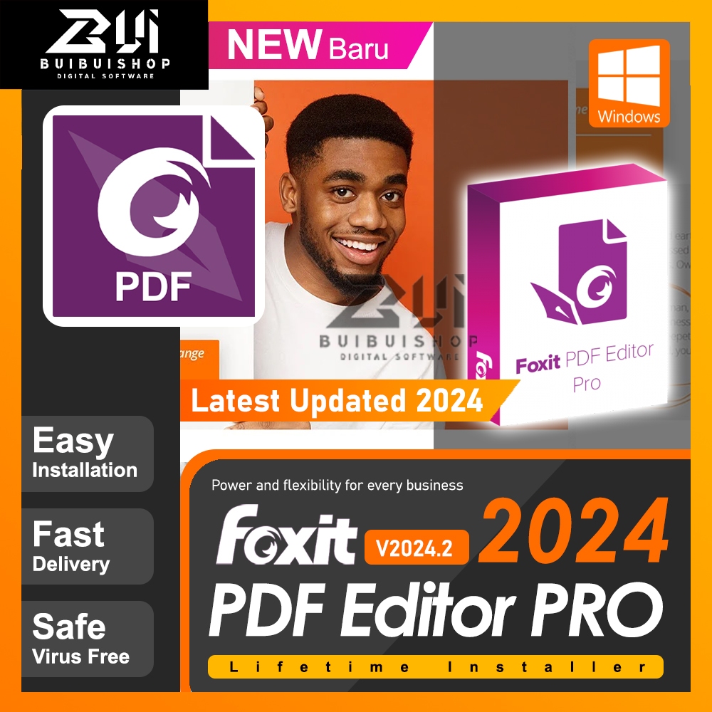 Jual Foxit PDF Editor Pro 2024 v2024.2 l Latest 2024 l Windows | Shopee ...