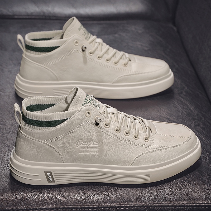 Jual Sepatu kulit Pria TERBARU 2024 k-24 sepatu sneakers Original ...