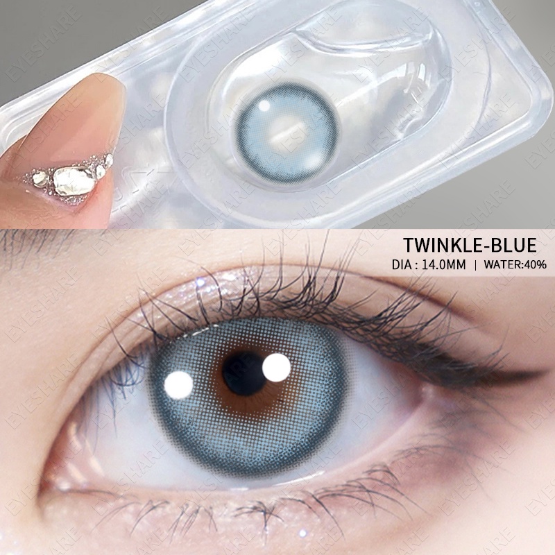 Jual Eyeshare Galaxy Softlens Gray Softlens 14.2mm | Shopee Indonesia