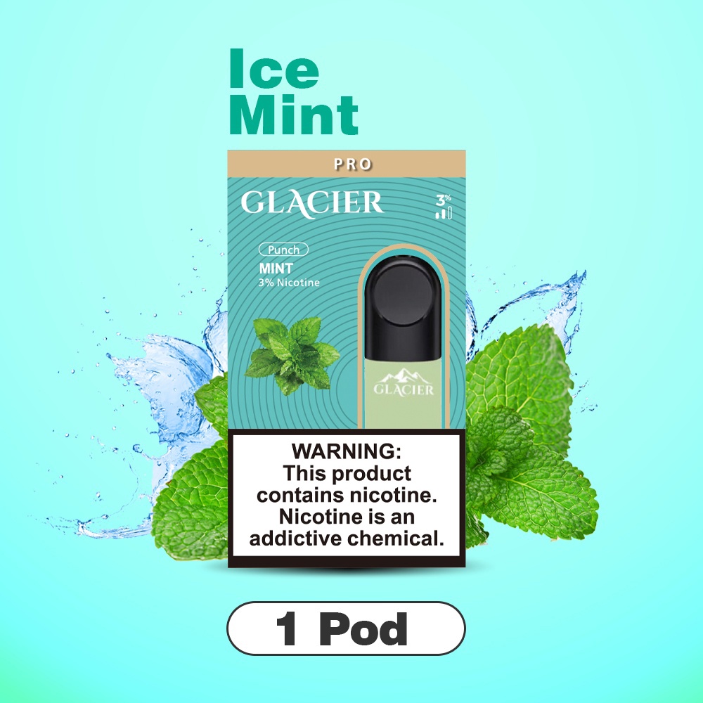 Jual Glacier Mint Flavour Pods All Flavours Compitable RELX Infinity ...
