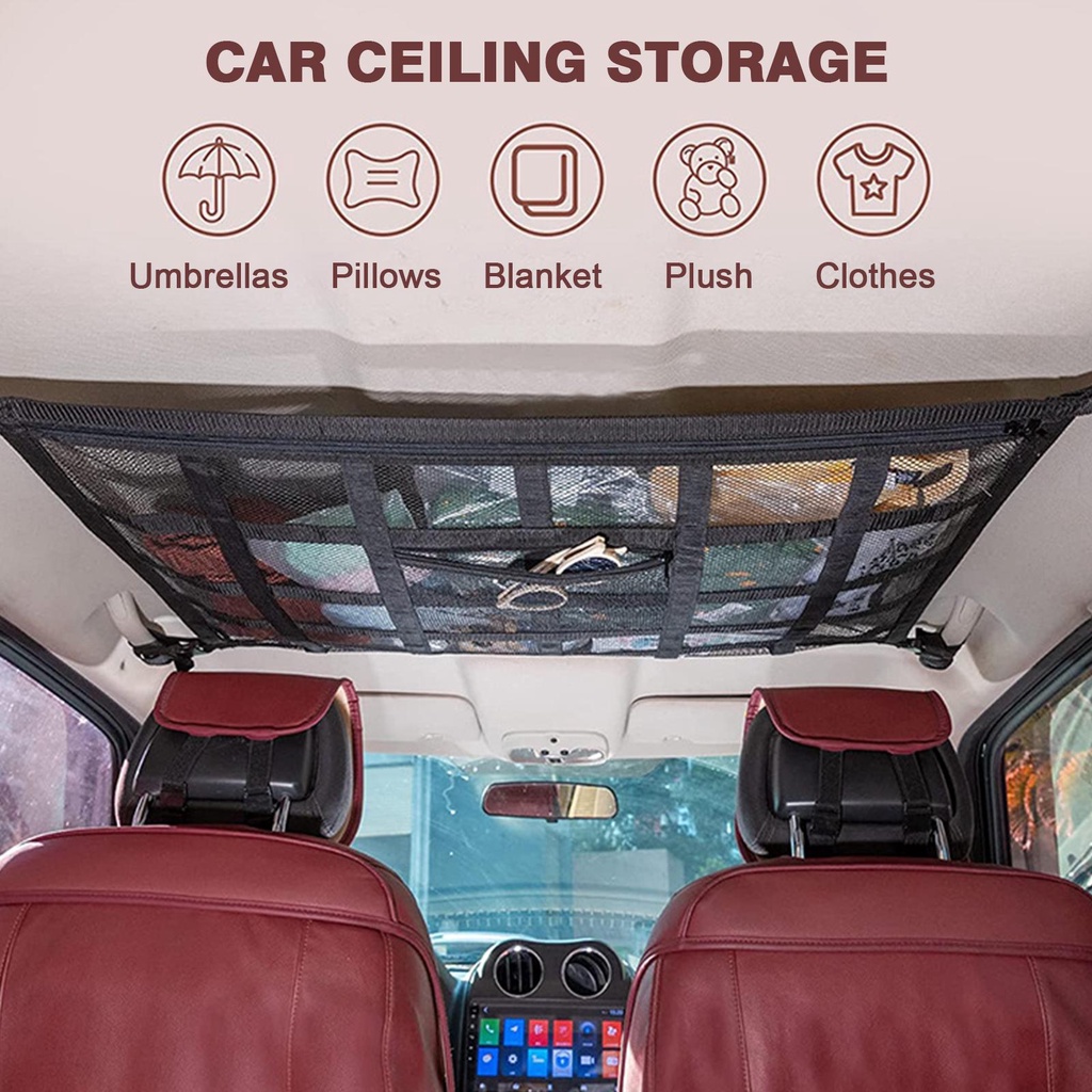 Jual Bagasi Mobil Portable Car Organizer Kantong Penyimpanan Barang ...