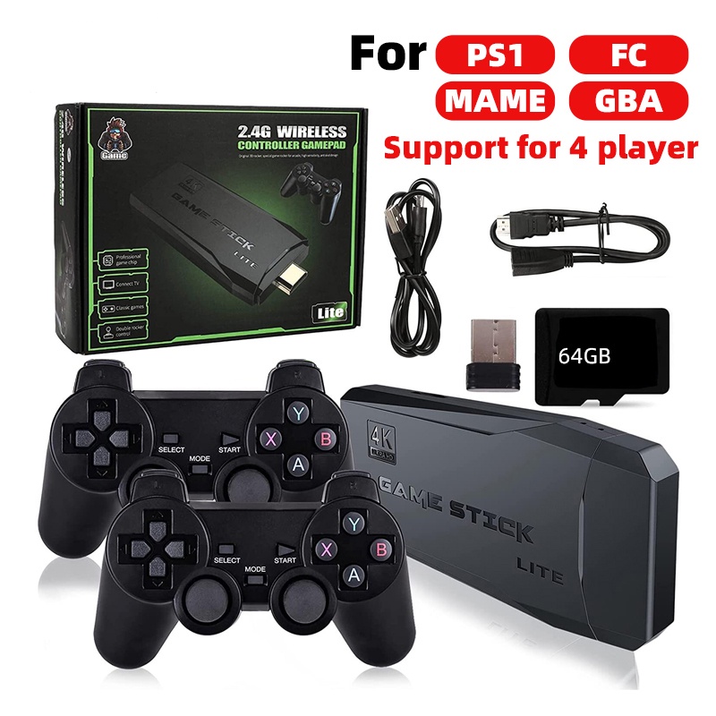 Jual M8 4K HD Video Game Console 2.4G Double Wireless Controller For ...
