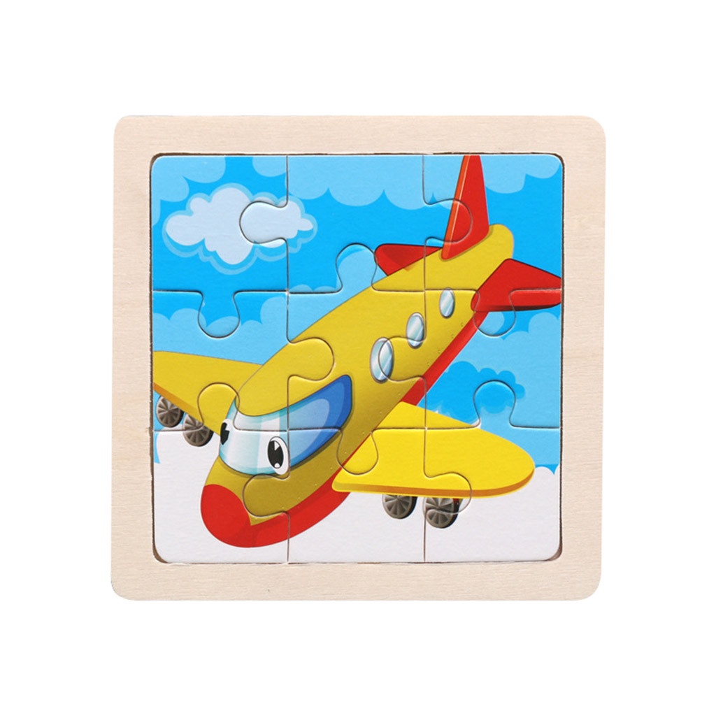 Jual FUNTOY 10 Gaya puzzle kayu jigsaw puzzel kayu mainan mainan puzzle ...