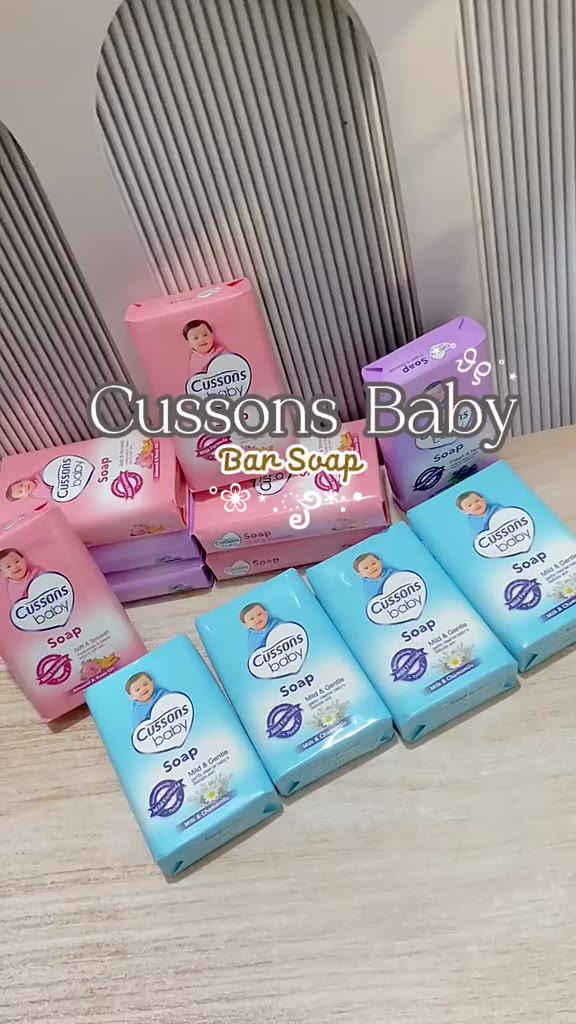 Jual PAKET 3PCS SABUN BATANG CUSSONS BABY 60GR / Sabun Mandi Bayi ...