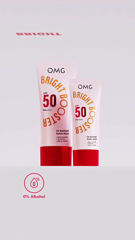 Jual [NEW!] OMG OH MY GLOW UV Barrier Sunscreen SPF 50 PA++++ 60 ml ...