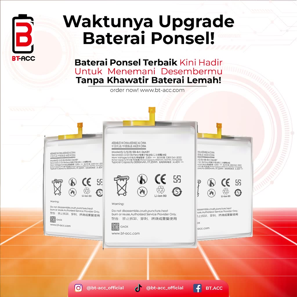 Jual BT-ACC Battery Baterai Batre For Oppo BLP927 / A77S | Shopee Indonesia