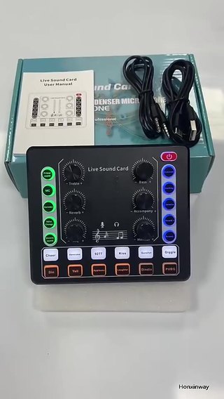 Jual Soundcard M8 Audio USB External hp Sound Card mic Mixer Bluetooth ...