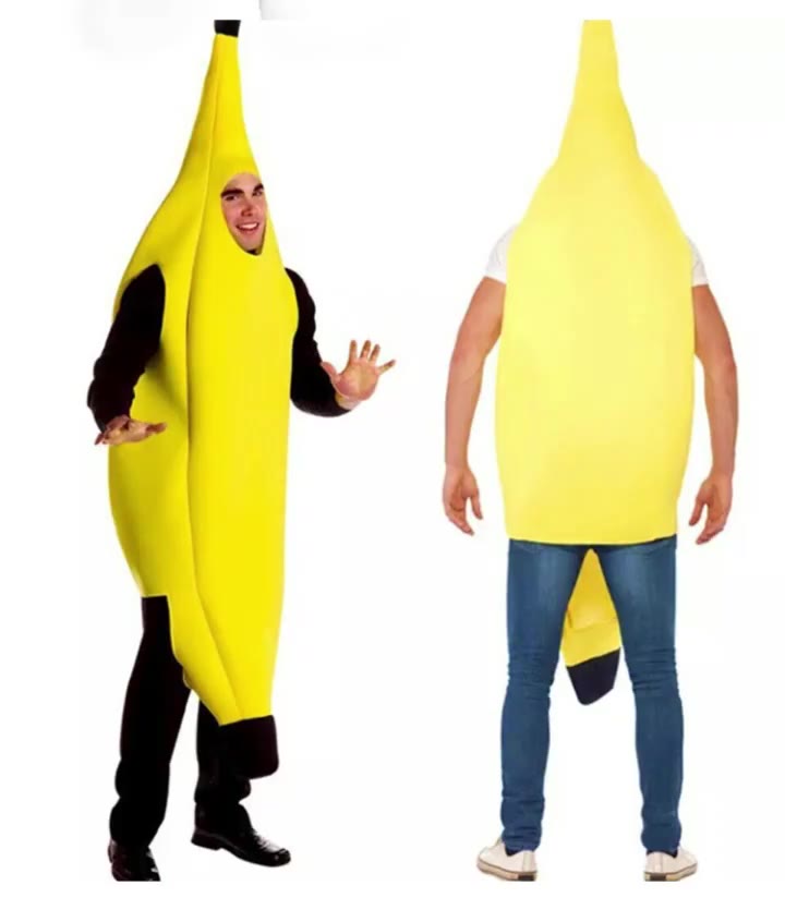 Jual Kostum Banana Cute Anak Dewasa Kostum Buah Pisang Maskot Costume ...