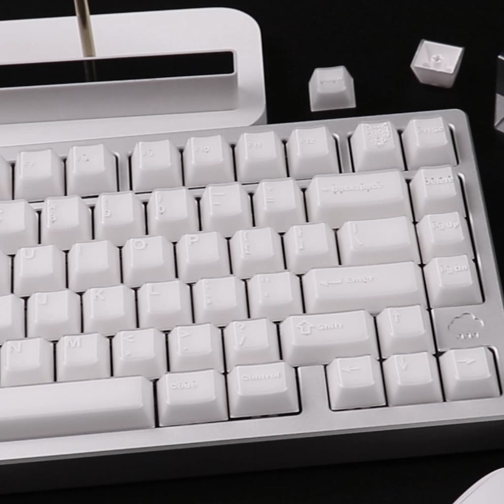 Jual X-ray Keycaps 114 Tombol Putih Transparan ABS Double Shot Cherry ...