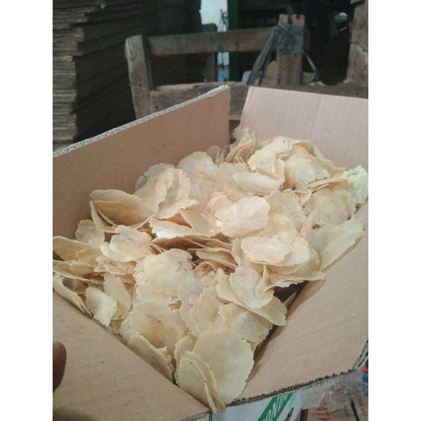 Jual Emping melinjo melinjo kering/emping limpung 100g kerupuk emping ...