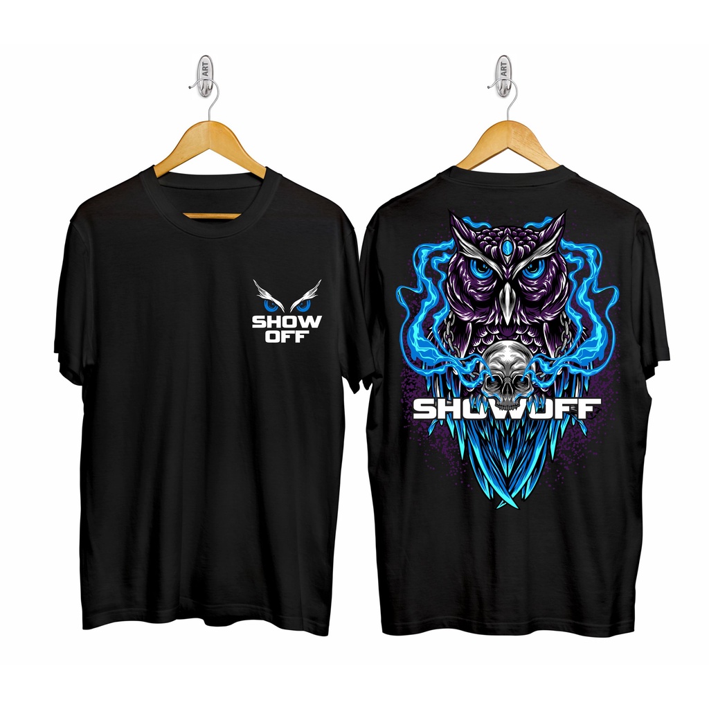 Jual T-SHIRT KAOS PRIA DISTRO OWL / KAOS BURUNG HANTU GAMBAR TERBARU ...