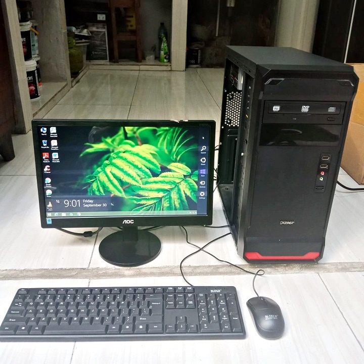 Jual Komputer PC Intel Core i3 RAM 4GB HDD 500GB with LED 16 inch ...