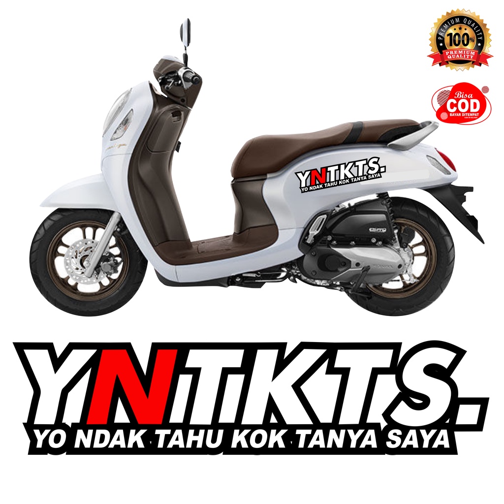 Jual STIKER CUTTING YNTKS ( YO NDAK TAHU KOK TANYA SAYA ) WARNA SOLID ...