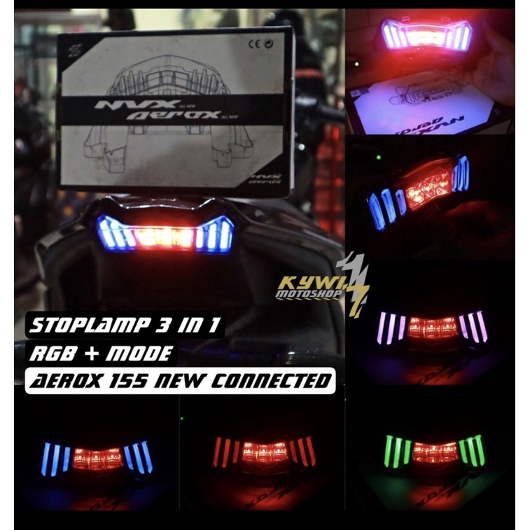 Jual LAMPU STOP BELAKANG AEROX NEW 155 2021 | STOP LAMP AEROX 155 NEW ...
