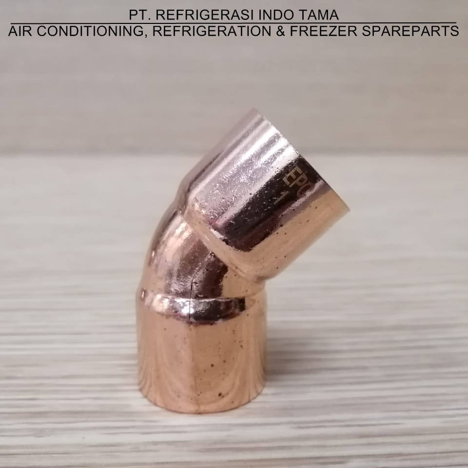 Jual COPPER ELBOW 45° DEG EPC 1" - ELBOW TEMBAGA | Shopee Indonesia