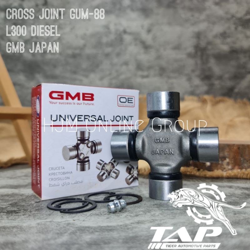 Jual UNIVERSAL CROSS JOINT KOPEL L300 L038 L039 DIESEL GUM-88 GMB JAPAN ...