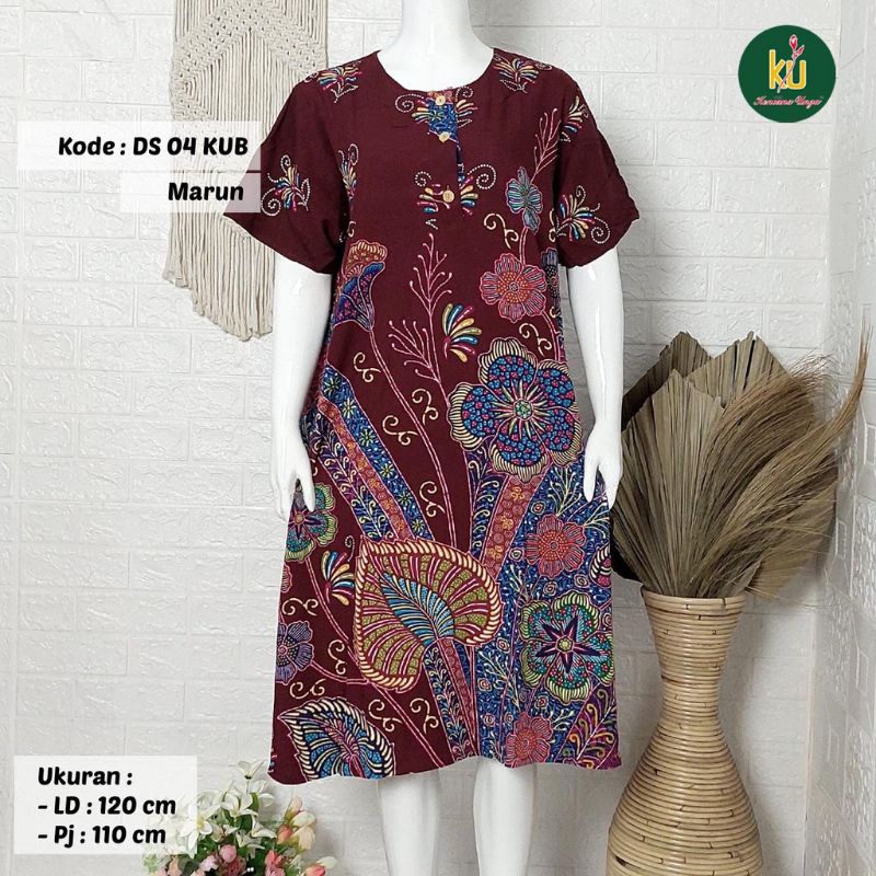 Jual DASTER 04 KENCANA UNGU LEBEL BIRU DASTER BATIK KENCANA UNGU JUMBO ...