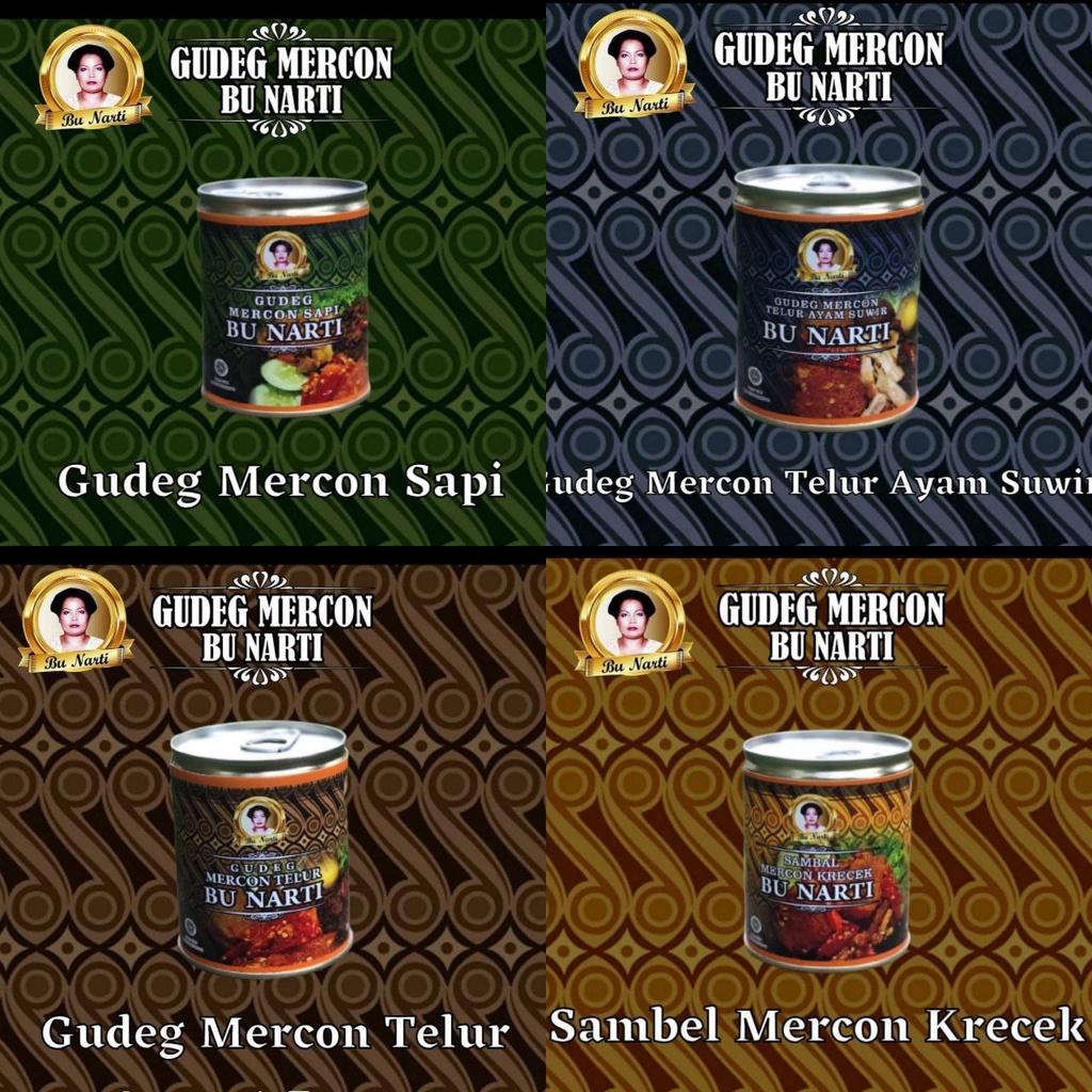 Jual GUDEG MERCON KALENG BU NARTI ALL VARIAN / OLEH-OLEH KHAS JOGJA ...