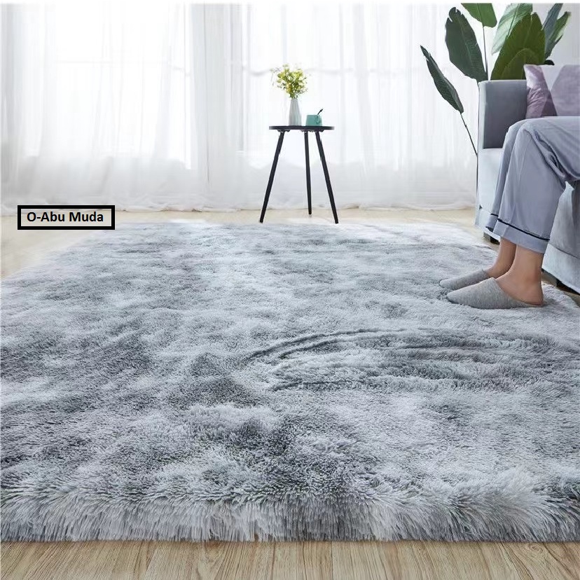 Jual KARPET BULU MOTIF OMBRE 120x200cm/ALAS RASFUR , KARPET BULU HALUS ...
