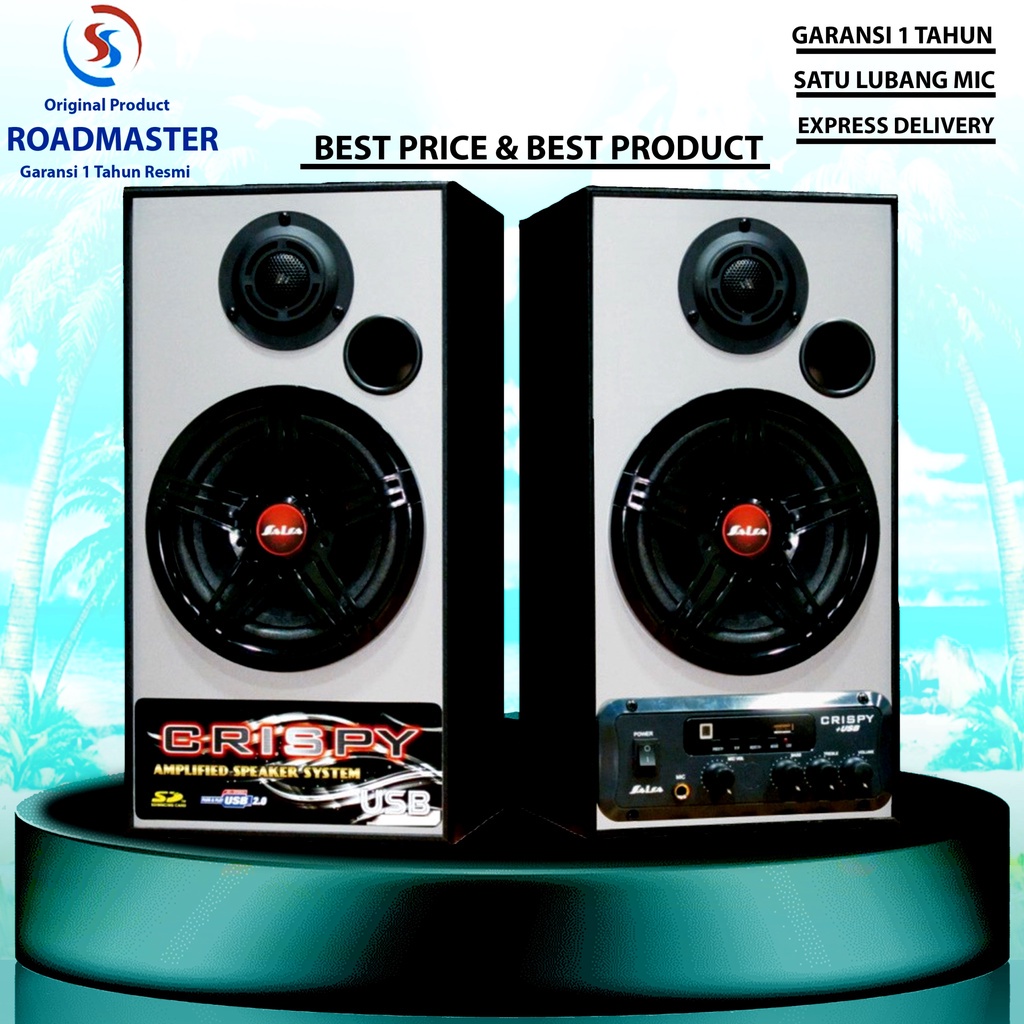 Jual SPEAKER CRISPY-1 ROADMASTER GARANSI RESMI | Shopee Indonesia
