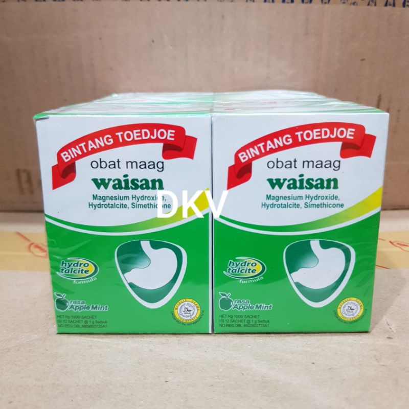 Jual Waisan Per Box isi 12 Sachet | Shopee Indonesia
