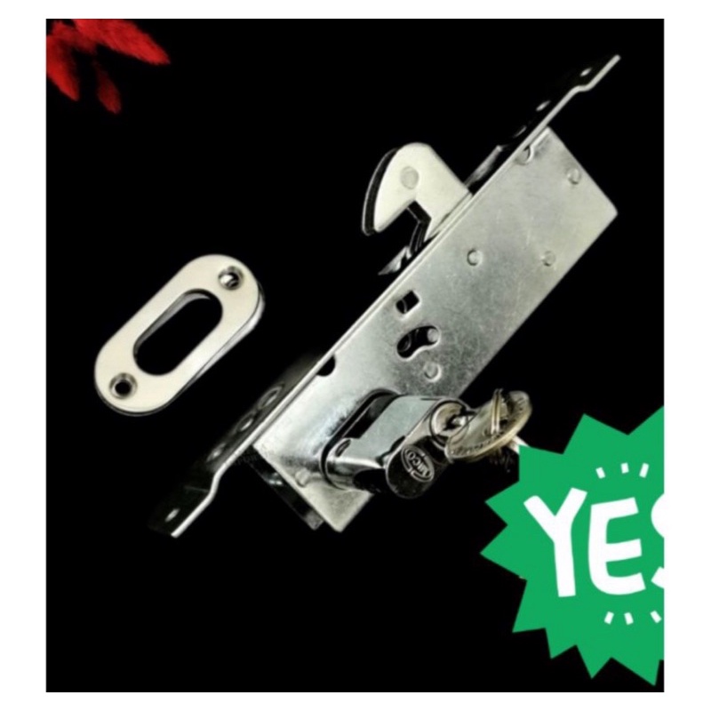 Jual kunci pintu mekar catok sliding kc 8423 5123 kunci pintu geser ...