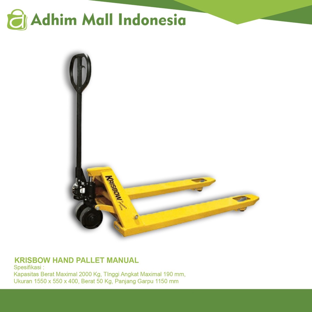 Jual KRISBOW HAND PALLET MANUAL | Shopee Indonesia Jual KRISBOW HAND PALLET MANUAL | Shopee Indonesia