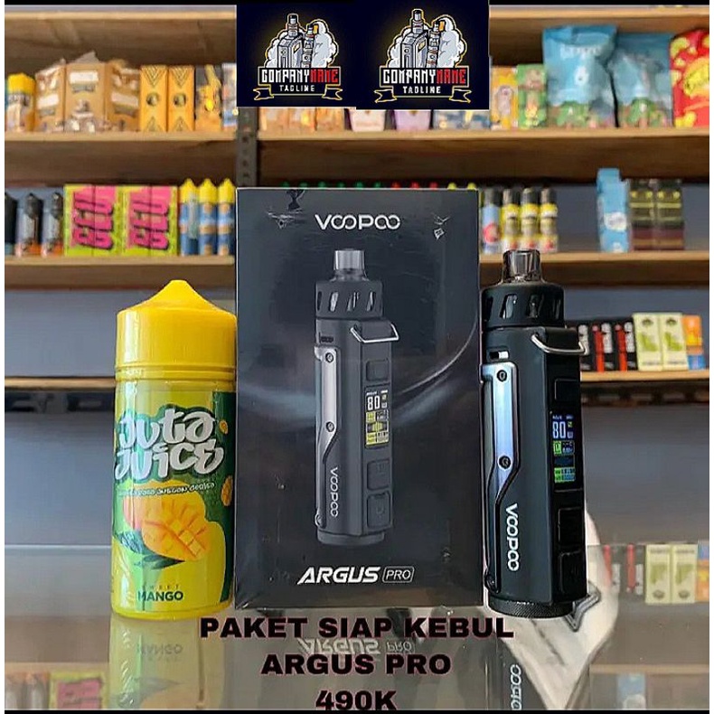 Jual VAPOOR ARGUS PRO 80W ORIGINAL FULL SET | Shopee Indonesia
