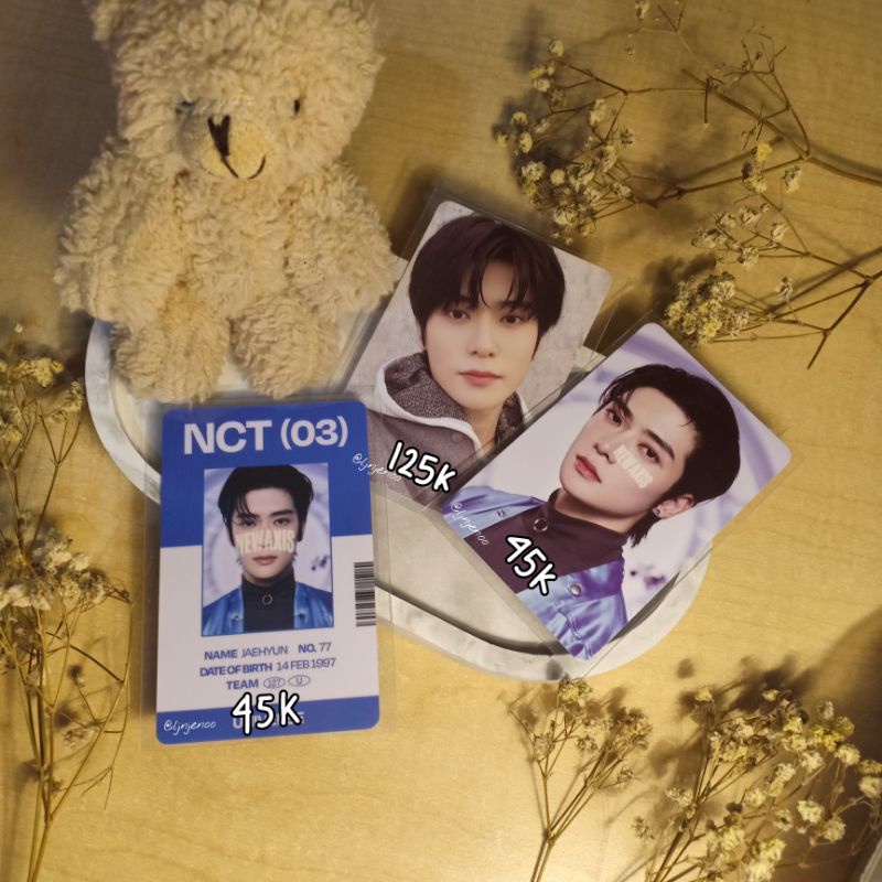 Jual NCT ID Card Photocard Set Universe Jaehyun | Shopee Indonesia