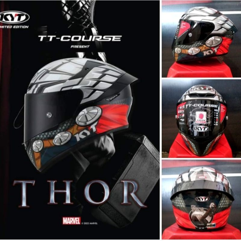 Jual KYT TT COURSE THOR ORIGINAL | Shopee Indonesia