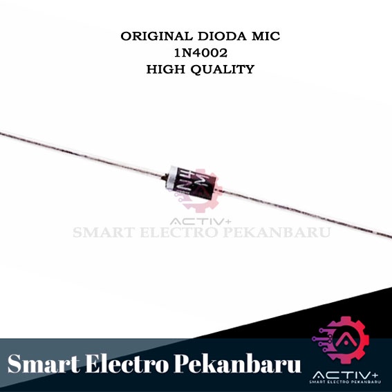 Jual ORIGINAL DIODA 1N4002 ASLI ORIGINAL MERK MIC Dioda 1A 1N 4002 ...