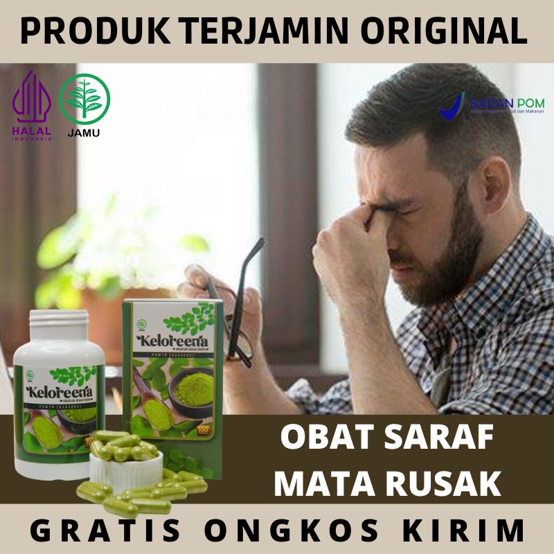 Jual Obat Saraf Syaraf Mata Rusak, Putus, Bengkak, Lemah, Kejepit ...